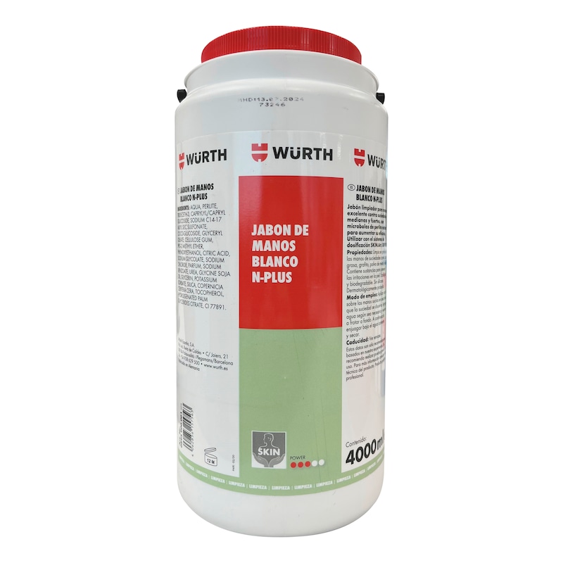 Limpiador de Manos, Tubo N-Plus WÜRTH