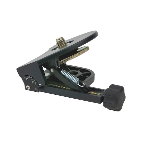 Tilting wedge for rotary laser level