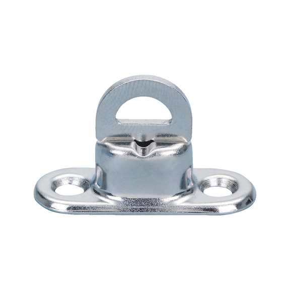 Turn-lock fastener oval eyes 22.5 x 13.5 mm