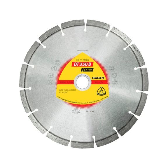 Buy Diamond cutting disc DT 350 B Extra Klingspor online
