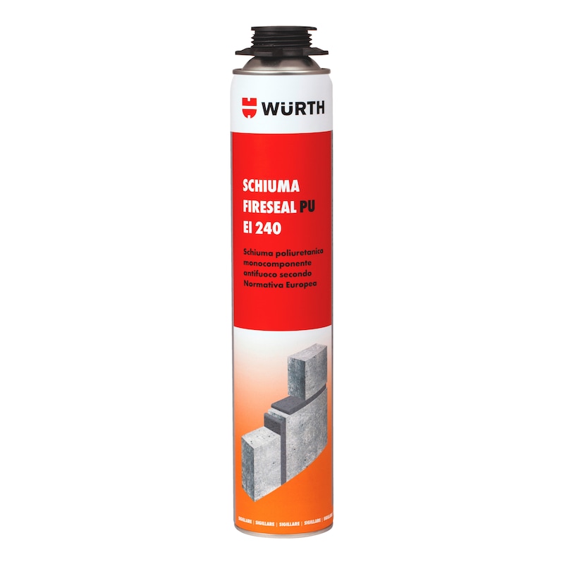 Schiuma REI poliuretanica antifuoco monocomponente - Würth Italia