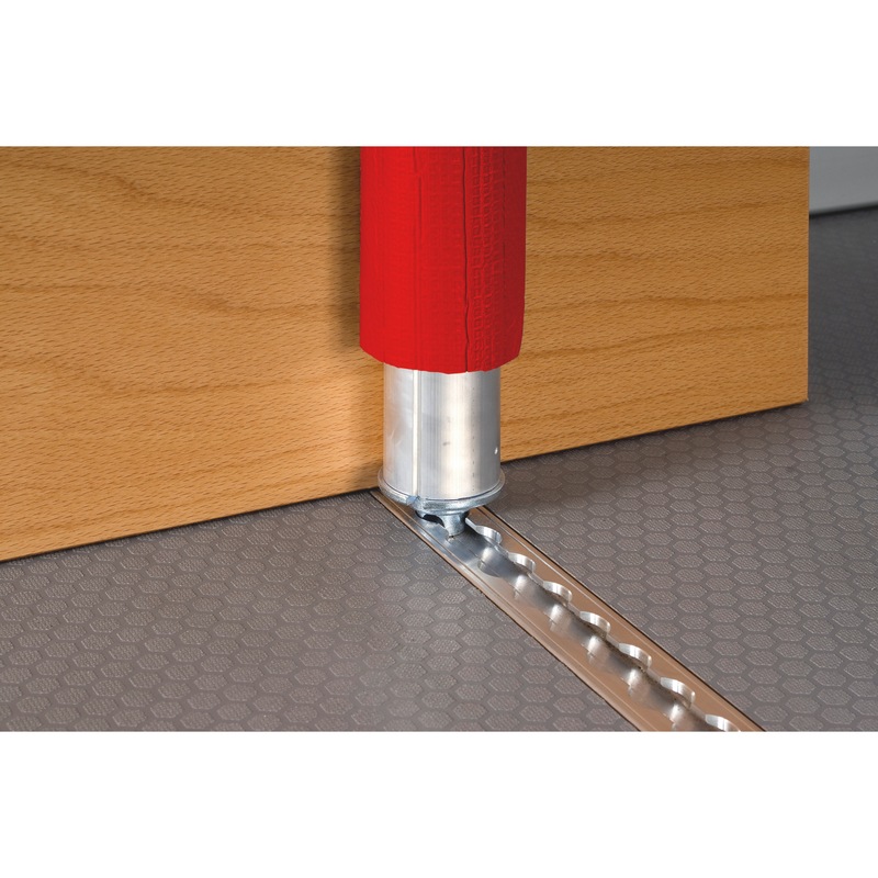 Aluminium clamping rod, adjustable red from eShop