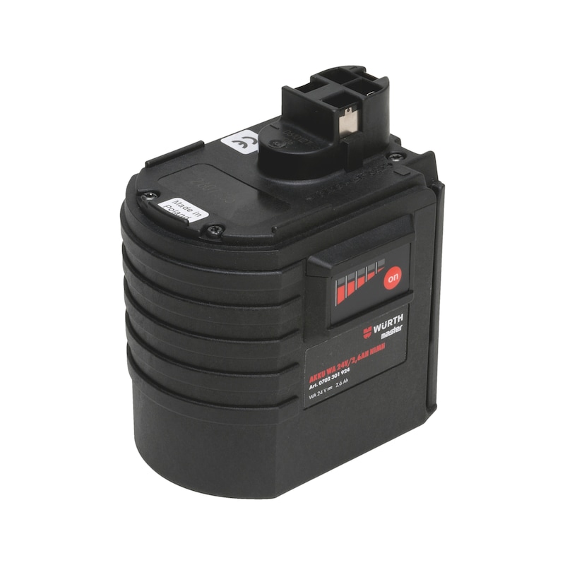 Batterie NiMH 24V 2,6Ah pour perforateur ABH 20-SLE/SLS | WURTH