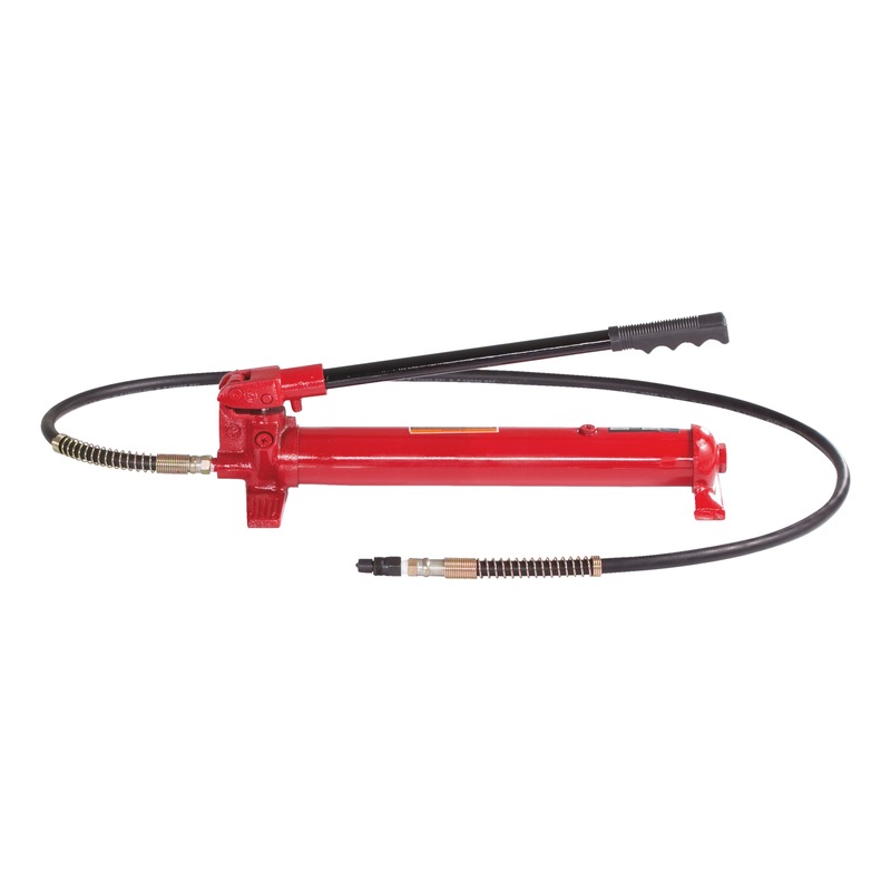 Pompe manuelle avec flexible, pression 10 t pour Professionnels | WURTH