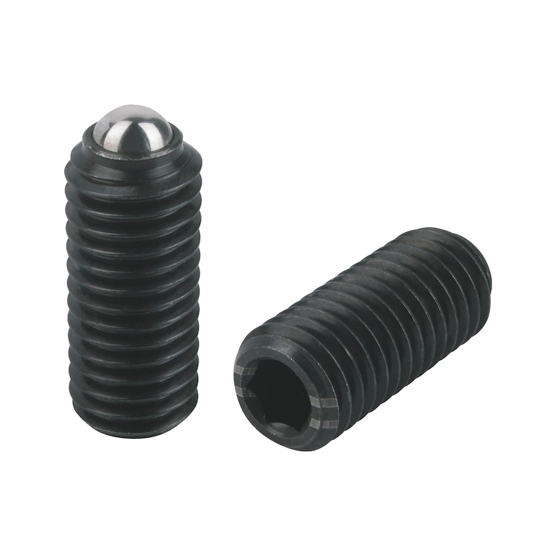 Buy Spring plunger, ball, steel online