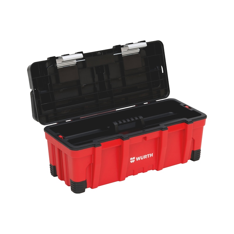 Werkzeug-Box PP mit herausnehmbaren Fächern online kaufen | WÜRTH