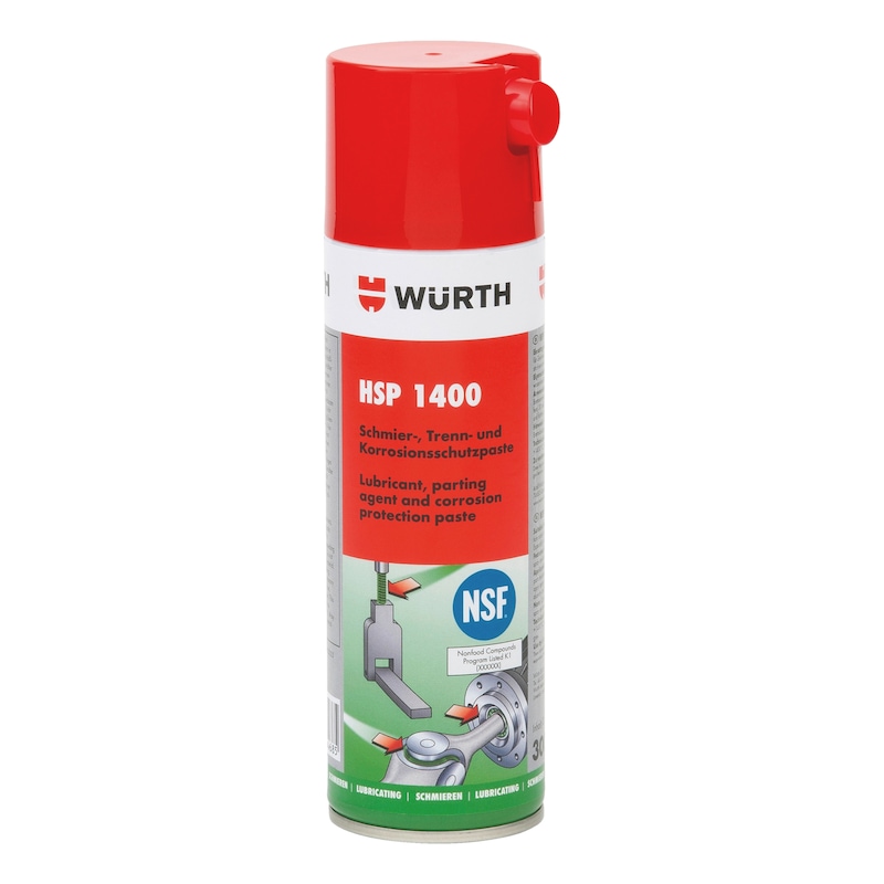 Pâte lubrifiante haute température HSP 1400 NSF pour Professionnels | WURTH