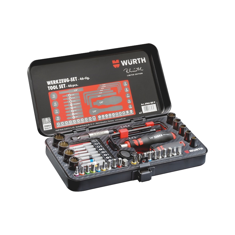 Werkzeug-Set RW Edition 46-teilig online kaufen | WÜRTH