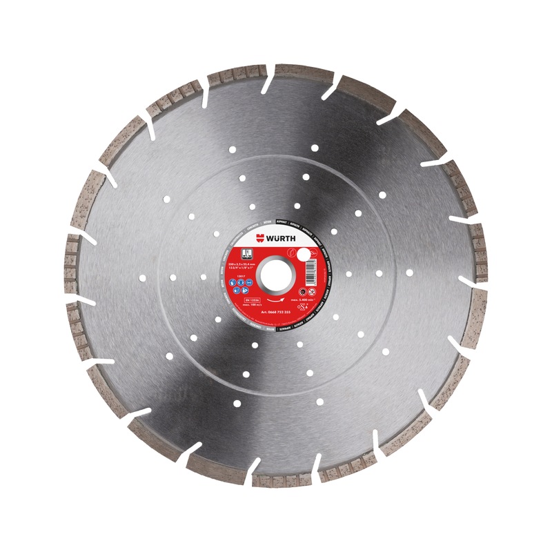Disque diamant pour béton/asphalte pour Professionnels | WURTH