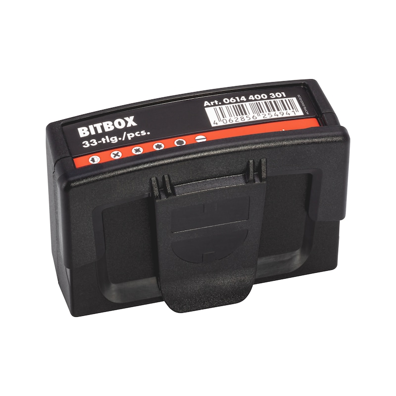 Bitbox C 6,3 (1/4) mit Bithalter-Set 1, 33-teilig online kaufen | WÜRTH