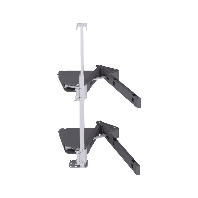 Crnr cab. pull-out carousel fitt. CORNERSTONE MAXX