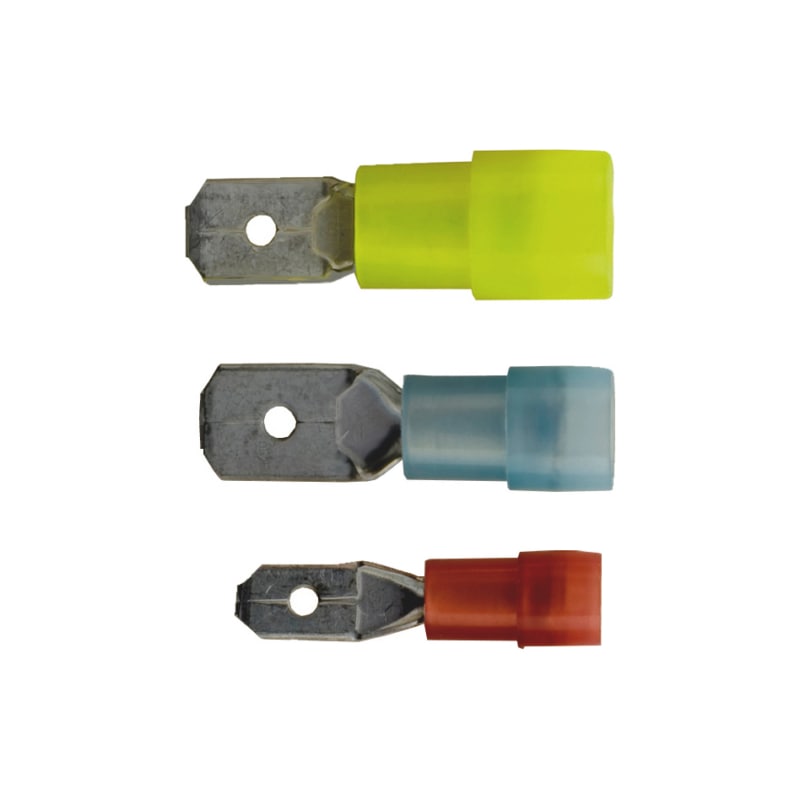 Crimp cable lug insulated PA flat plug from eShop