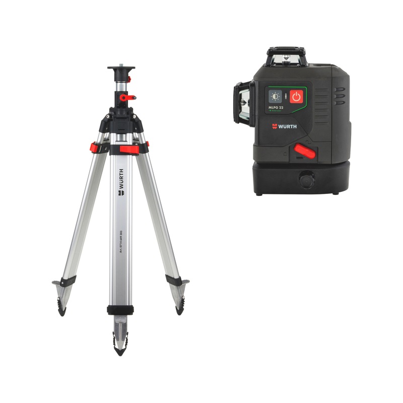 Lot Laser multi-lignes MLLG 22, 2 pcs pour Professionnels | WURTH