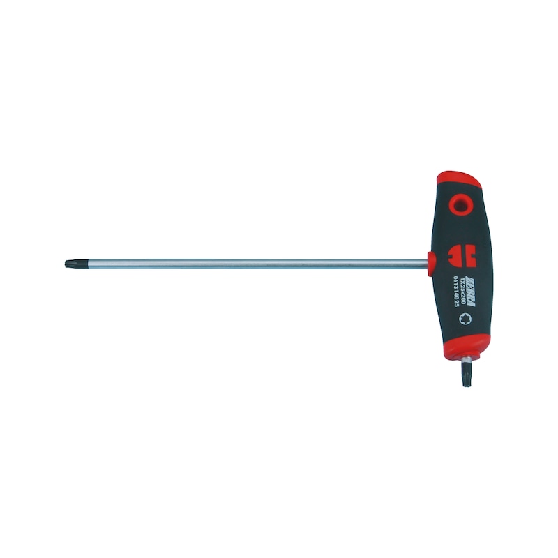 Buy T-handle screwdriver, TX, with side tip online