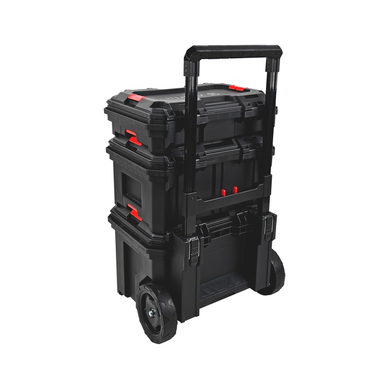 Modular tool box BOXMASTER with wheels from eShop