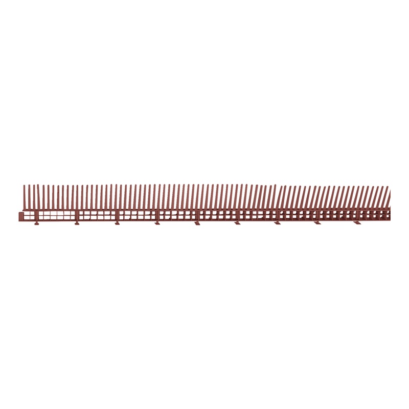 Tagskægsventilationsliste med kam | WÜRTH