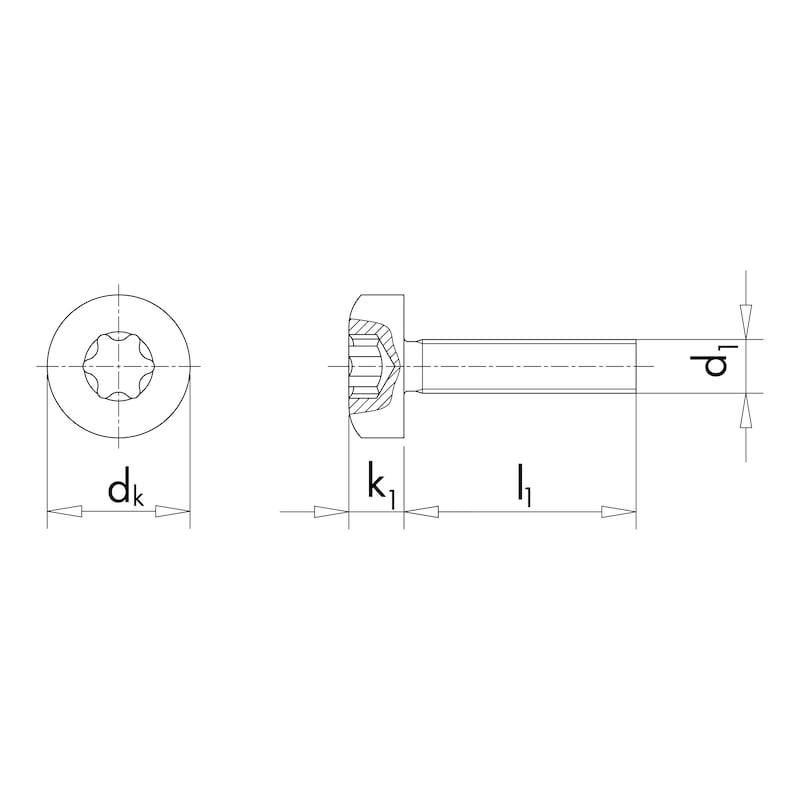 Buy ISO 14583 stainless steel, A2, plain online