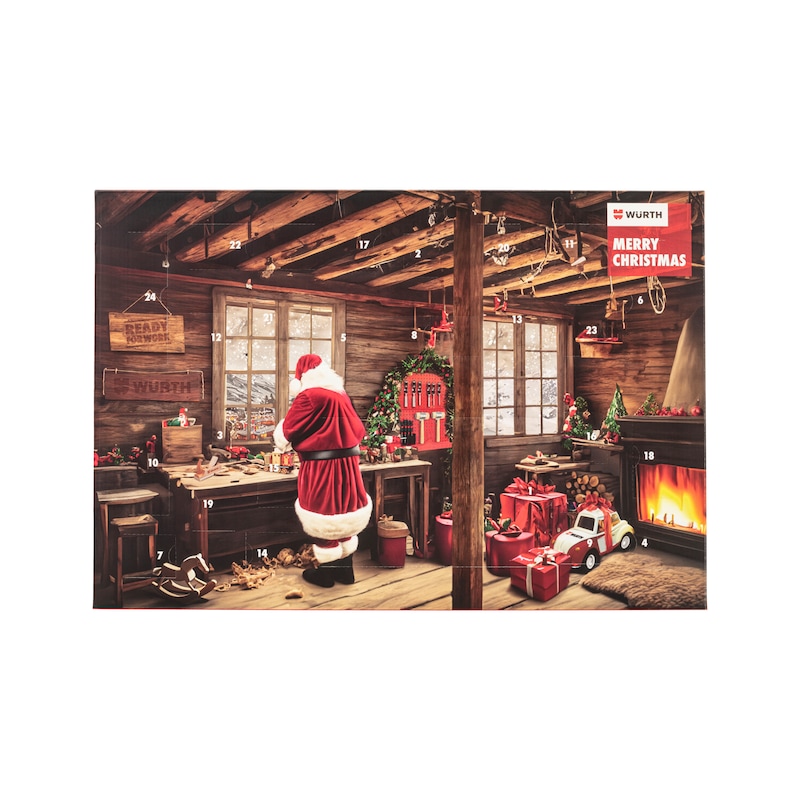 Buy Advent calendar with tool box 24 pcs online