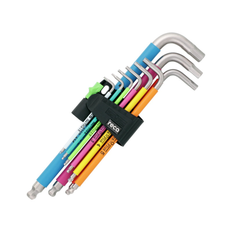 Buy INOX Hex-Plus L-shaped hex key set, 9 pieces online | RECA Online-Shop