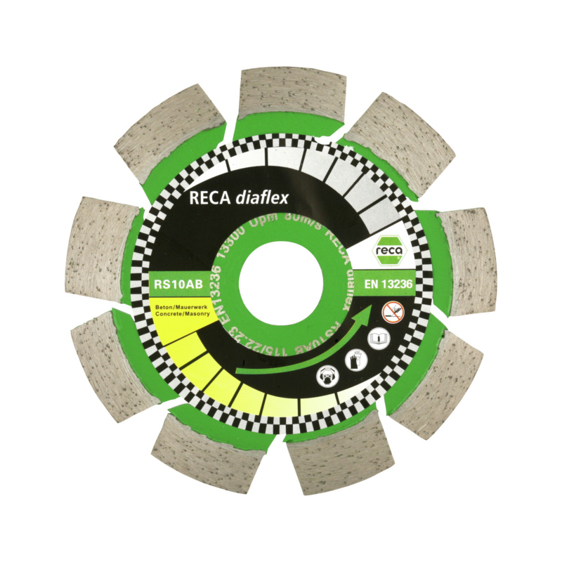 Buy diaflex RS10AB diamond cutting disc, electrician's disc 115-230 mm ...