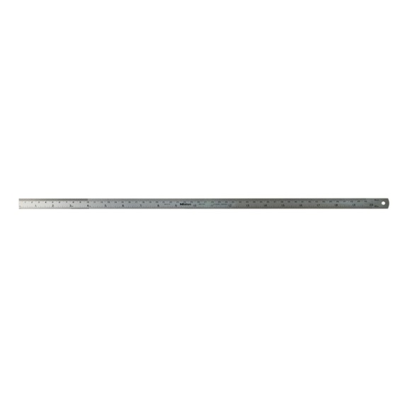 MITUTOYO steel ruler limited flexibility 40 in measuring range 0–1000