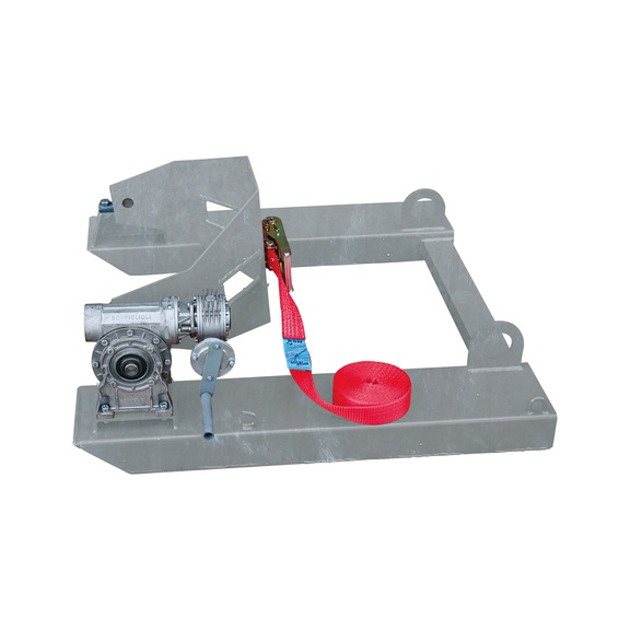 EICHINGER drum and barrel tipper with chain for one drum, hot-dip ...