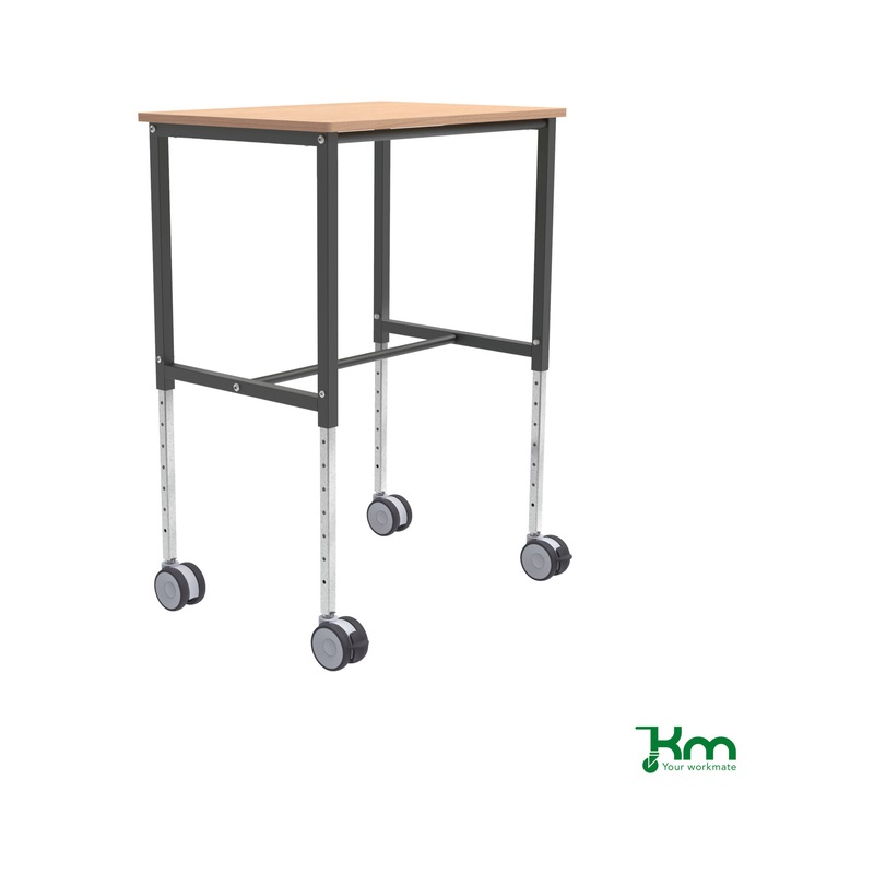 Lightweight table trolley height-adjustable | HAHN+KOLB