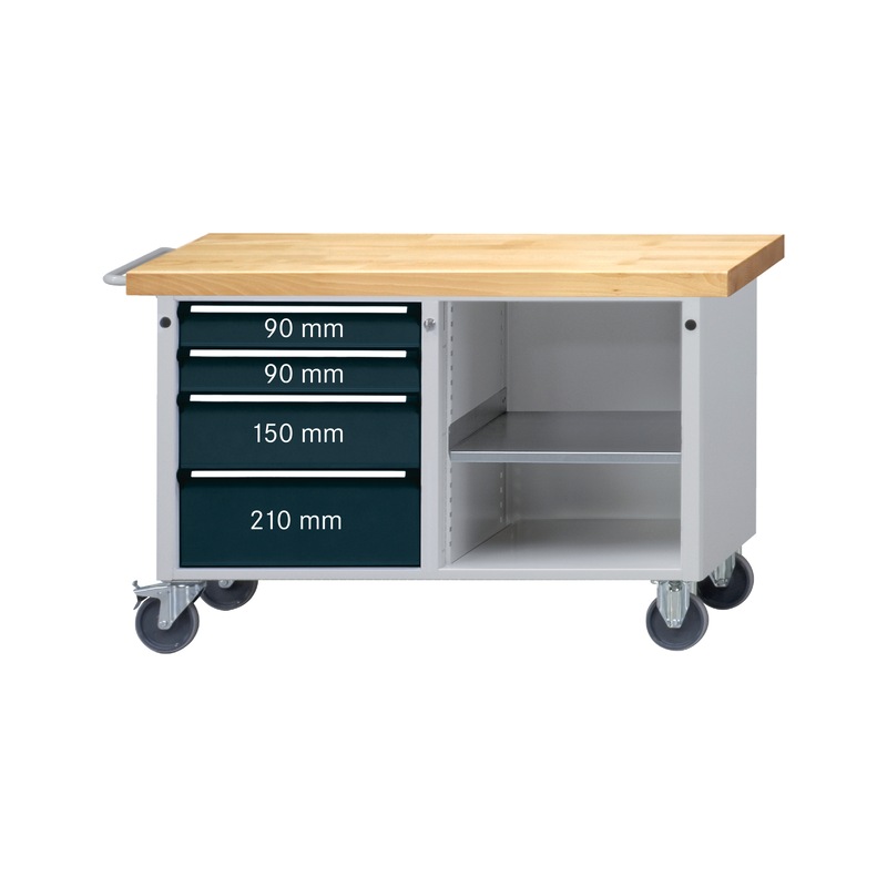 Workbench trolley | HAHN+KOLB