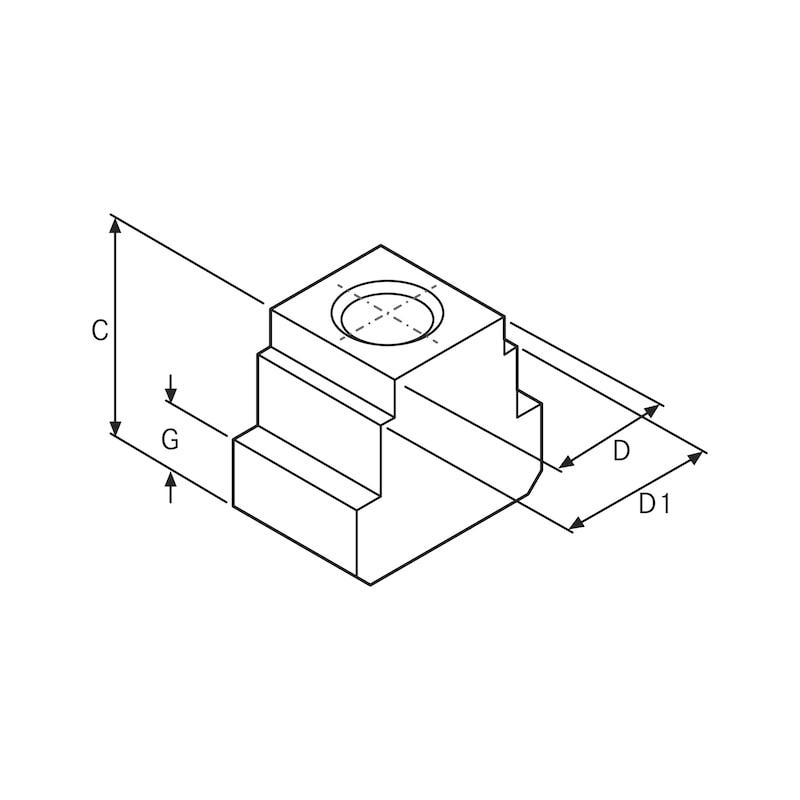 ATORN T-sliding block