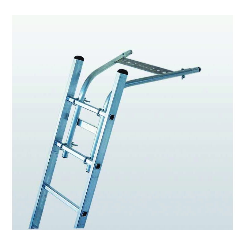 Wall spacer for rung ladders, adjustable every 30 mm