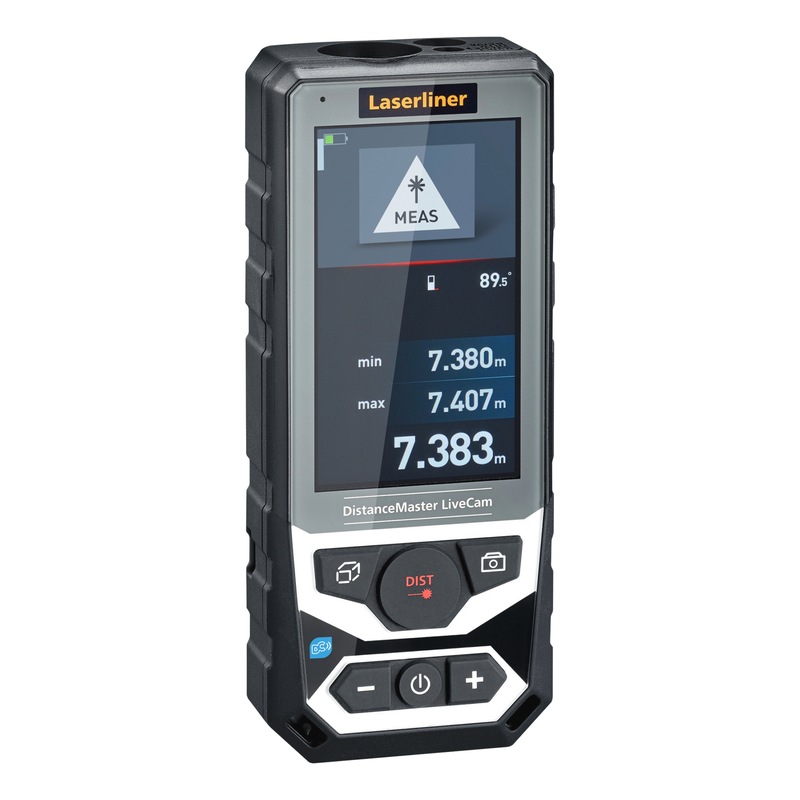 LASERLINER DistanceMaster LiveCam laser distance meter, range 150 m ...