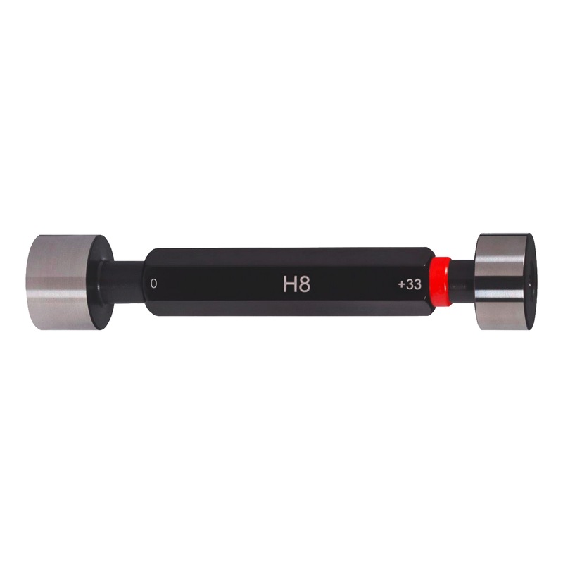 ORION plug gauge, 68 mm, H8, round knurled handle