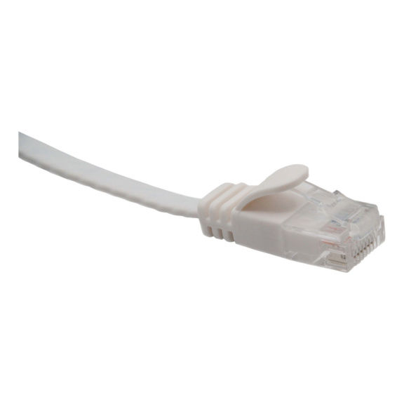 CAT6A cable white U/UTP Flat from WürthElektroShop