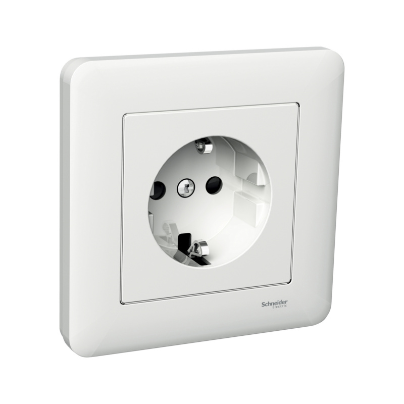 Flush-mounted outlet IP21 with cover plate Exxact from WürthElektroShop