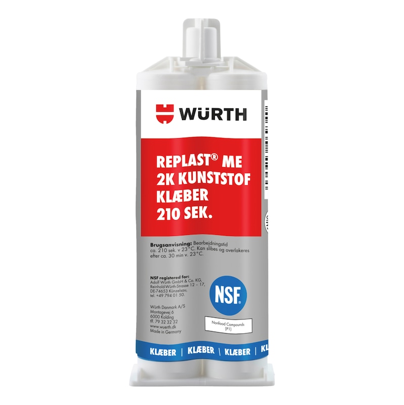 2-komponent plastlim Replast ME 210 s | WÜRTH