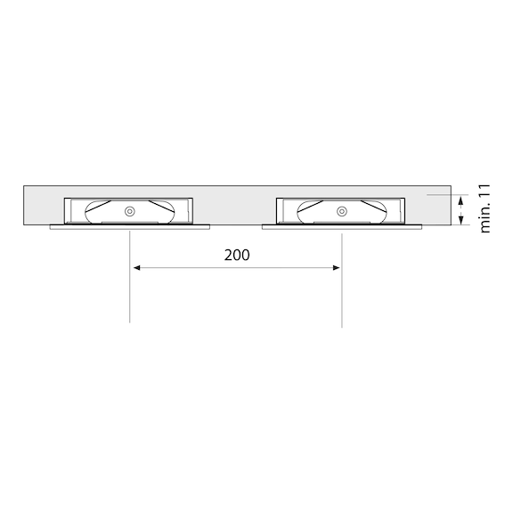 Buy LED recessed light EBL-24-1 online