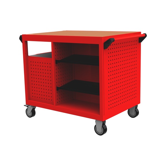 Buy Workshop trolley with wooden worktop online | WÜRTH