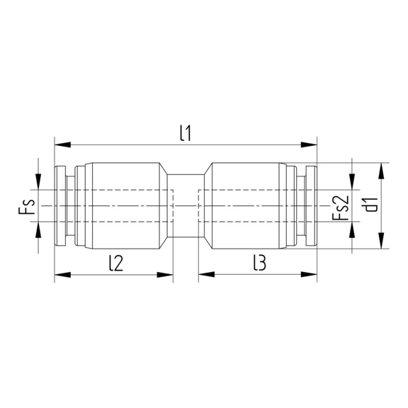 Buy Push-in connector straight reducing online