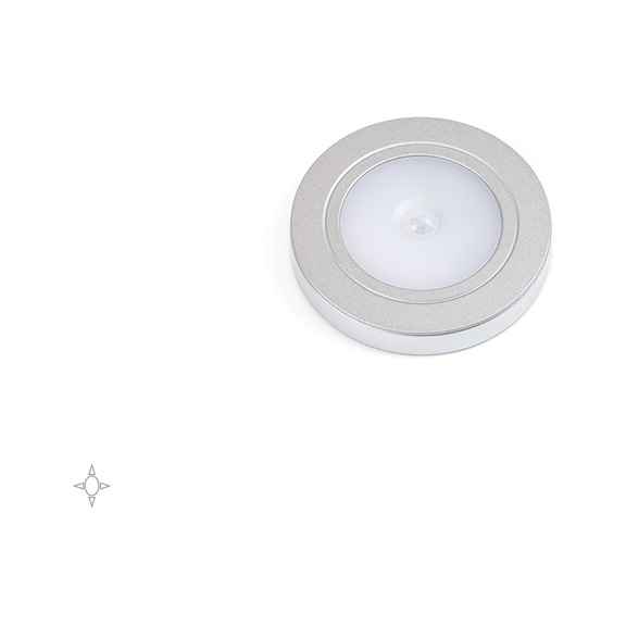 Buy LED surface-mounted lamp, round with sensor Emuca online