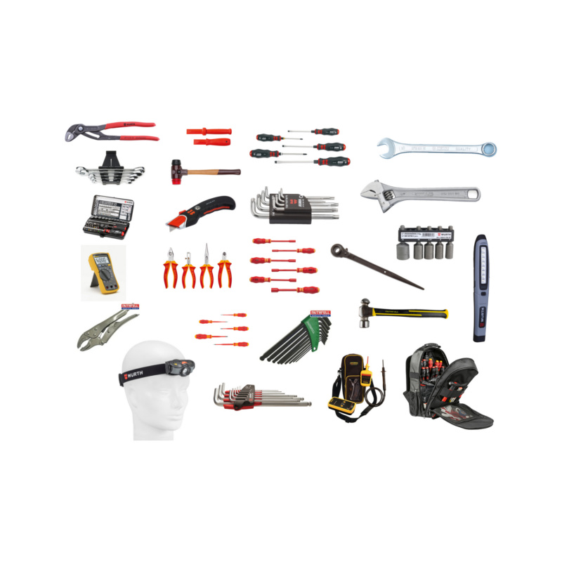 Buy Electrical multi-skilled tool set 29 pcs online