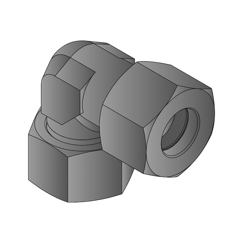 Buy Adjust. Seal. cone elbow fitting ST 90° w. O-ring online