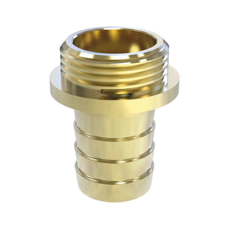 Buy Threaded hose nozzle with collar heavy-duty 10002 online