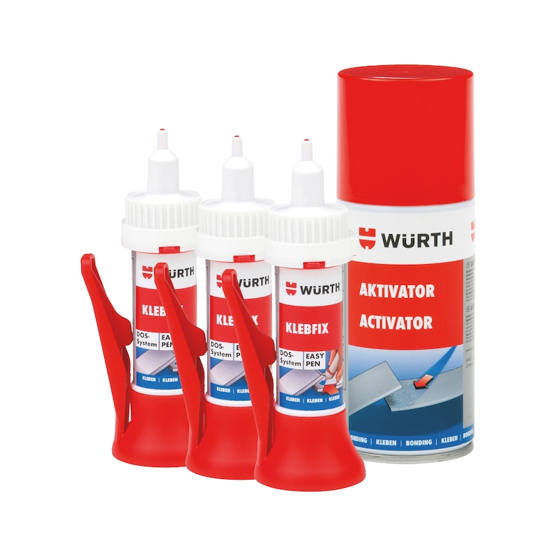 Buy Superglue Klebfix set, 4 pieces online