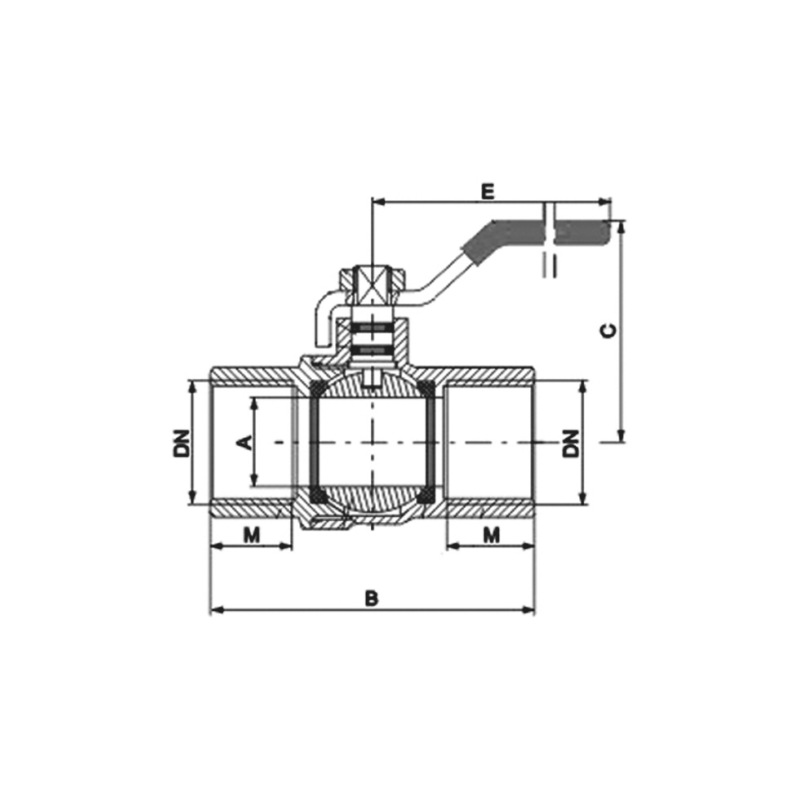 Ball valve PH 45 from eShop