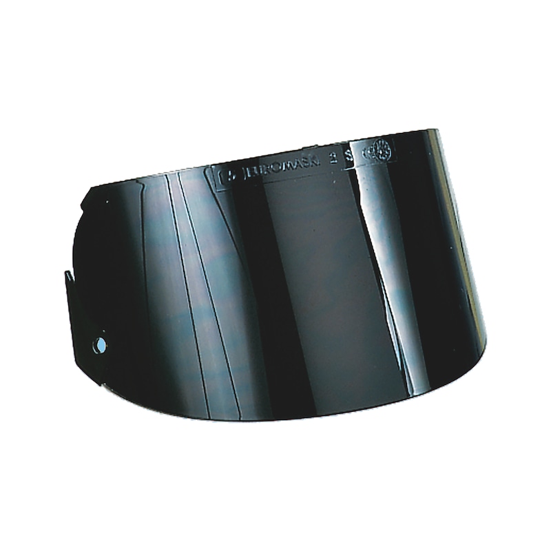 Curved welding visor, 10 DIN från eShopen