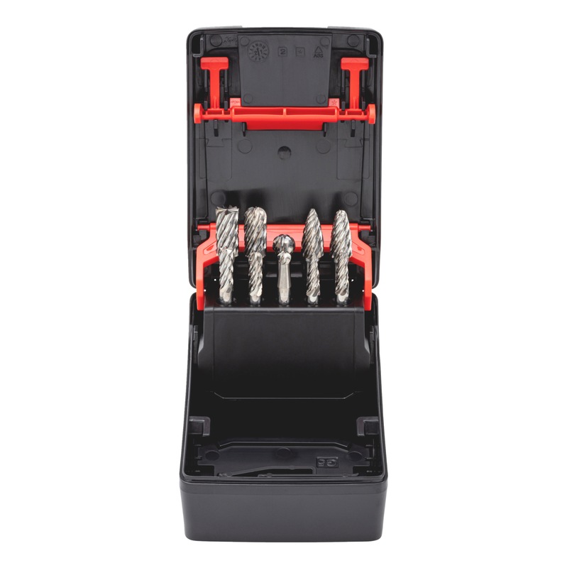 Buy Carbide milling bits serr. STEEL, 10 pcs Syska online | WÜRTH