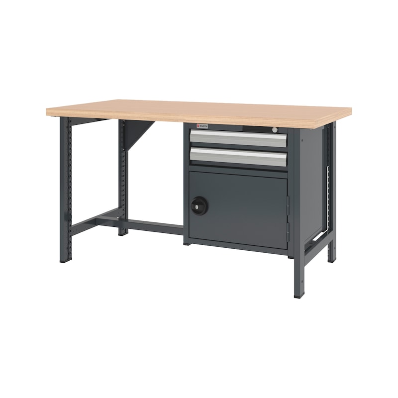 Buy System workbench 1500 mm 2 feet/combi cabinet online | WÜRTH
