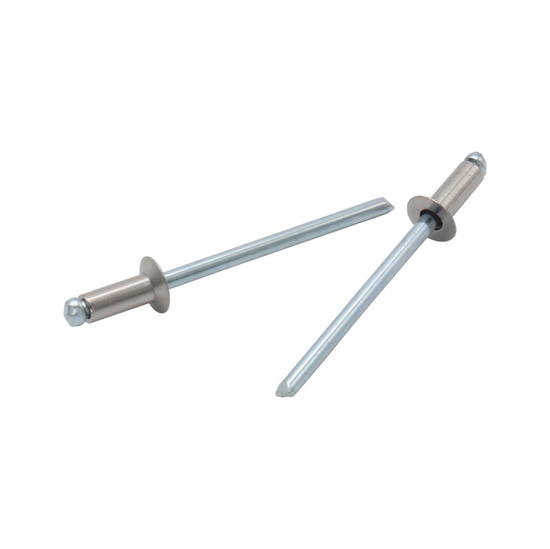 Buy Blind rivet countersunk copper nickel plated/steel online