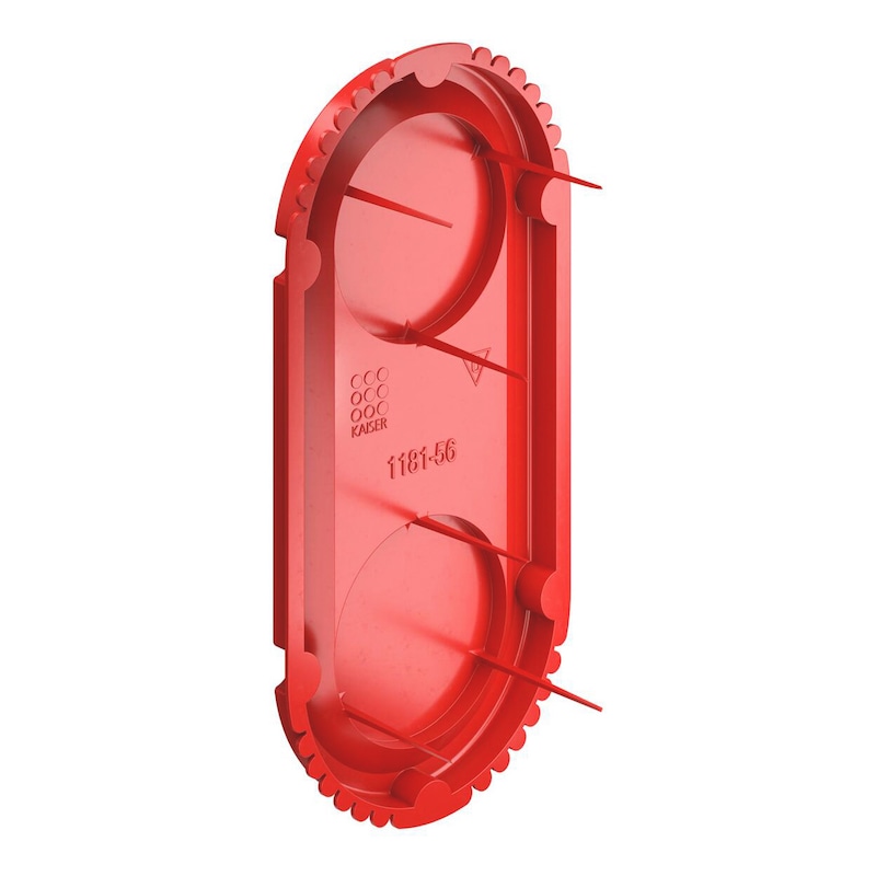 Buy Plaster cover flush-mount. 2x appliance conn. box online | WÜRTH