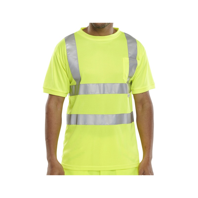 Buy High-visibility T-shirt with crew neck online